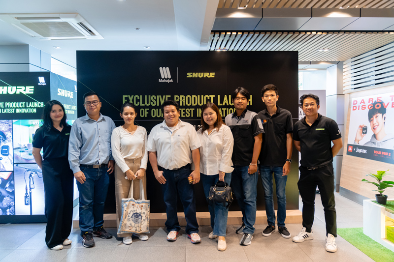 เปิดตัวสินค้าใหม่พร้อมให้ความรู้ในงาน SHURE EXCLUSIVE PRODUCT LAUNCH & WORKSHOP เตรียมพร้อมเข้า ...